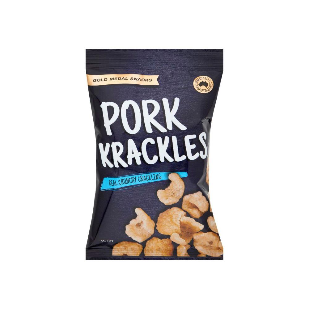 Buy Gold Medal Pork Krackles Snacks 50g | Coles
