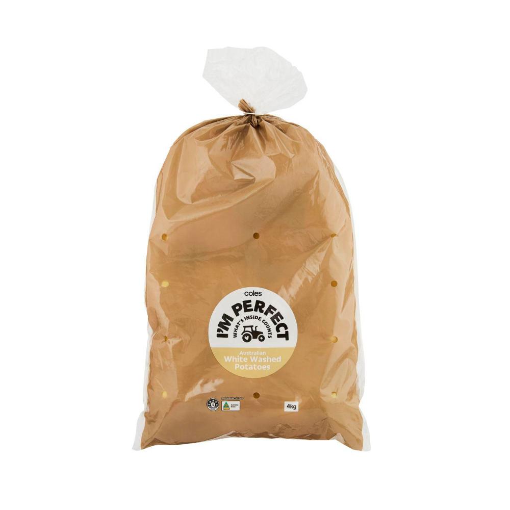 Buy Coles I'm Perfect Potatoes Imperfect 4Kg | Coles