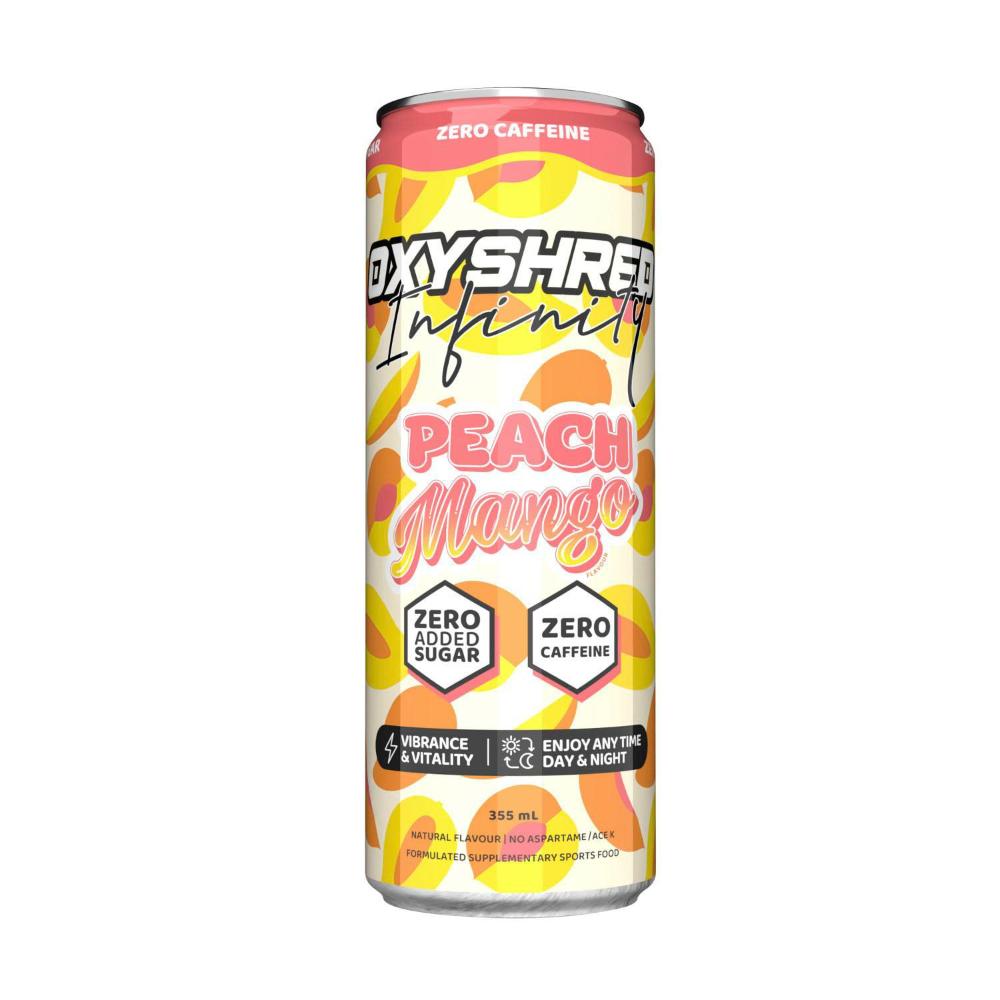 Buy Oxyshred Infinity Energy Drink Peach Mango 355mL | Coles