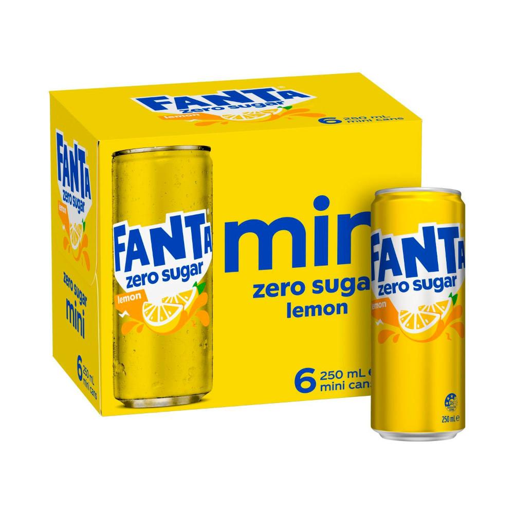 fanta zero lemon