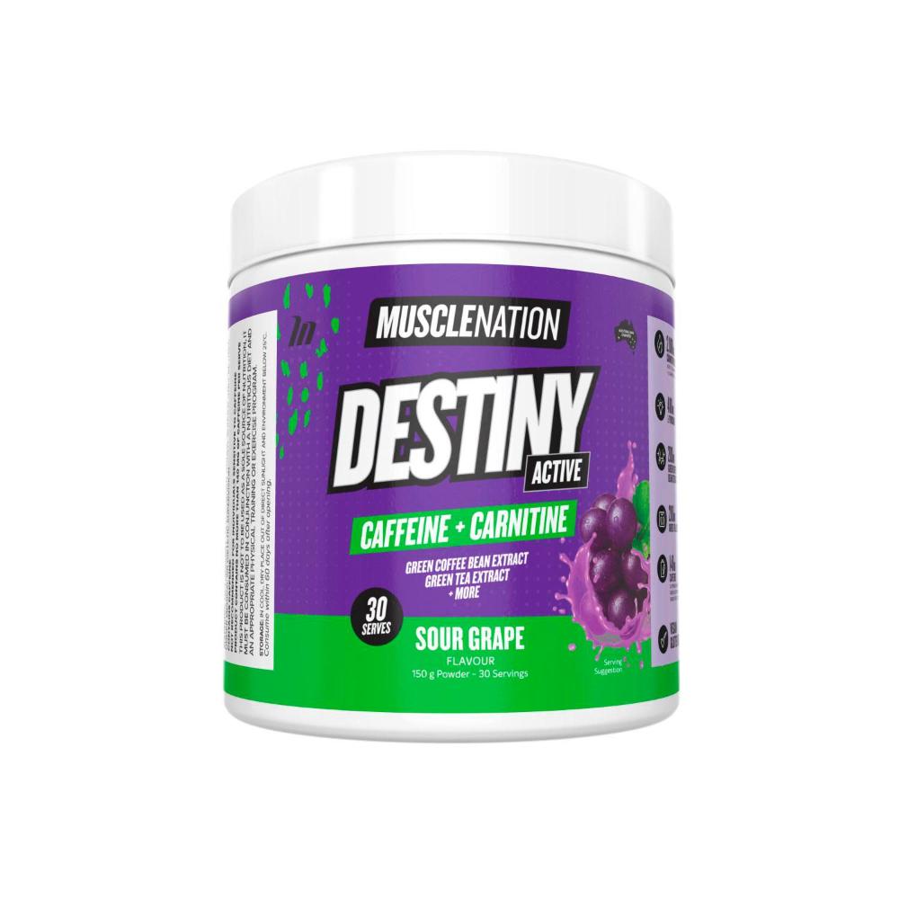 Buy Muscle Nation Destiny Sour Grape 150g | Coles