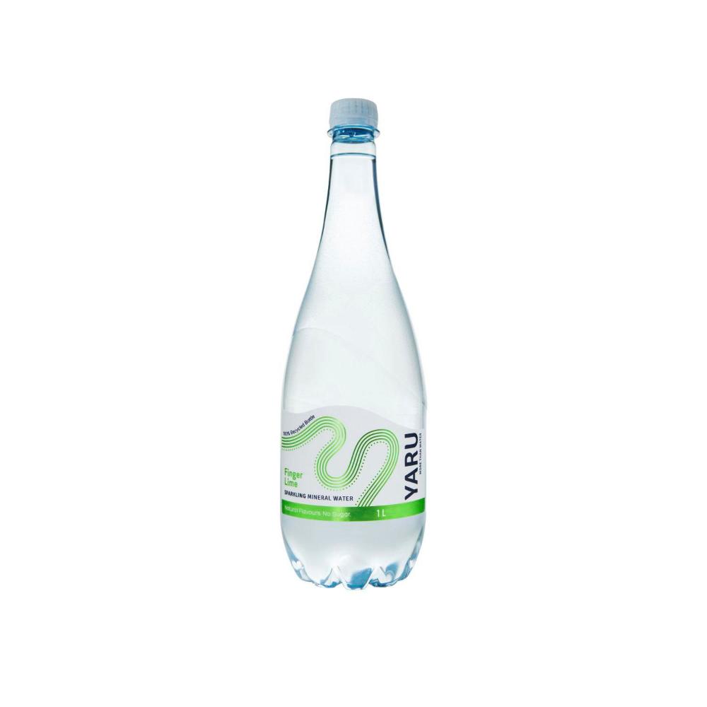 Buy Yaru Flavoured Sparkling Mineral Water Finger Lime 1L | Coles