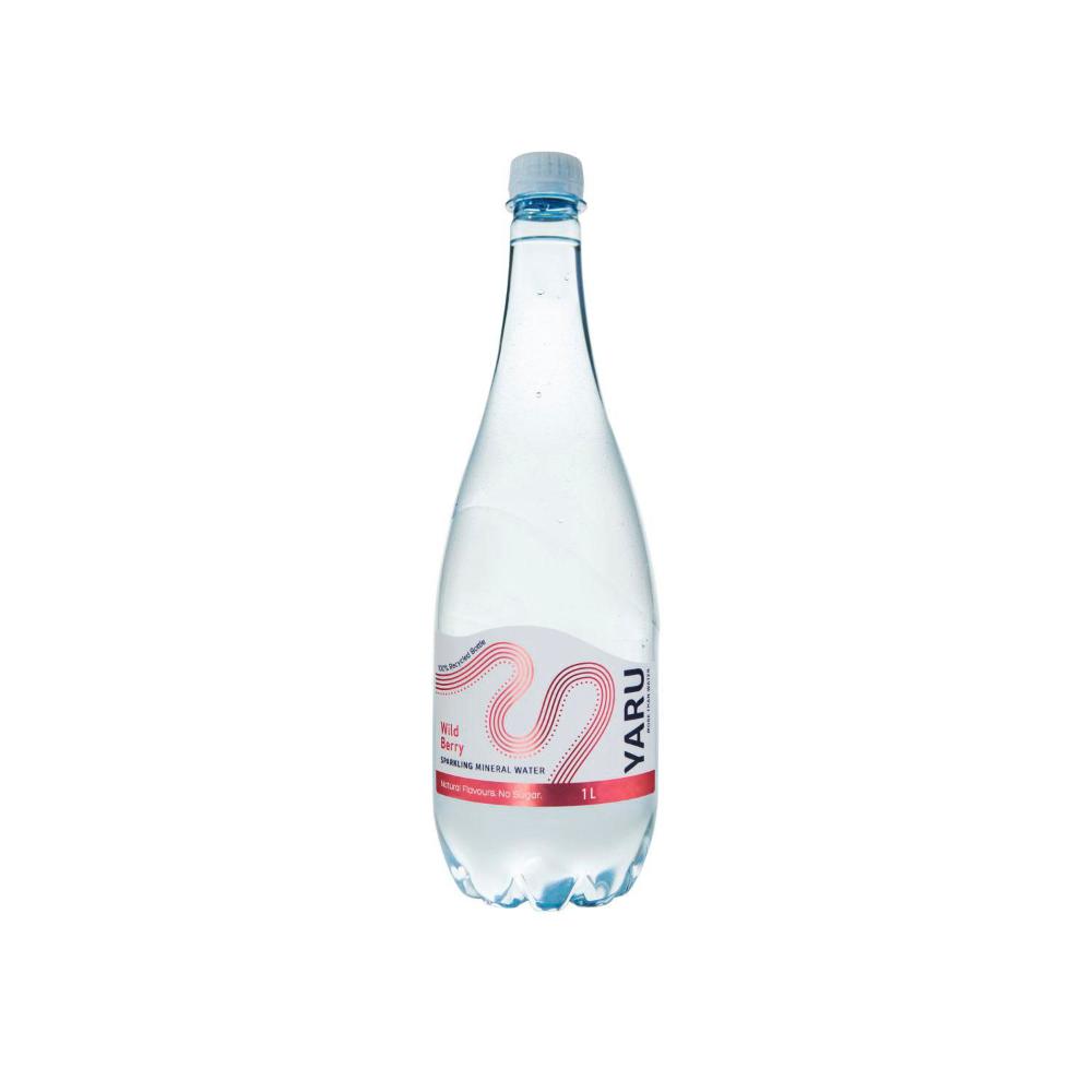 Buy Yaru Flavoured Sparkling Mineral Water Wild Berry 1L | Coles
