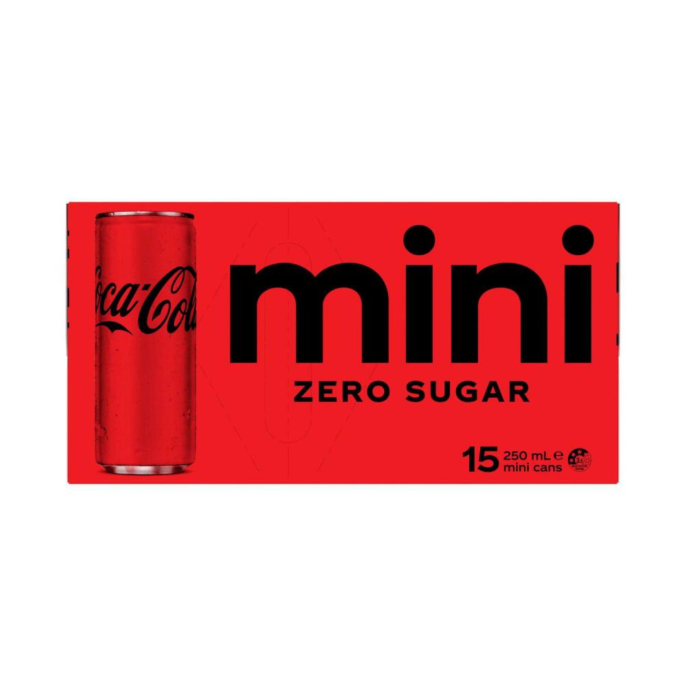 coke zero cans mini