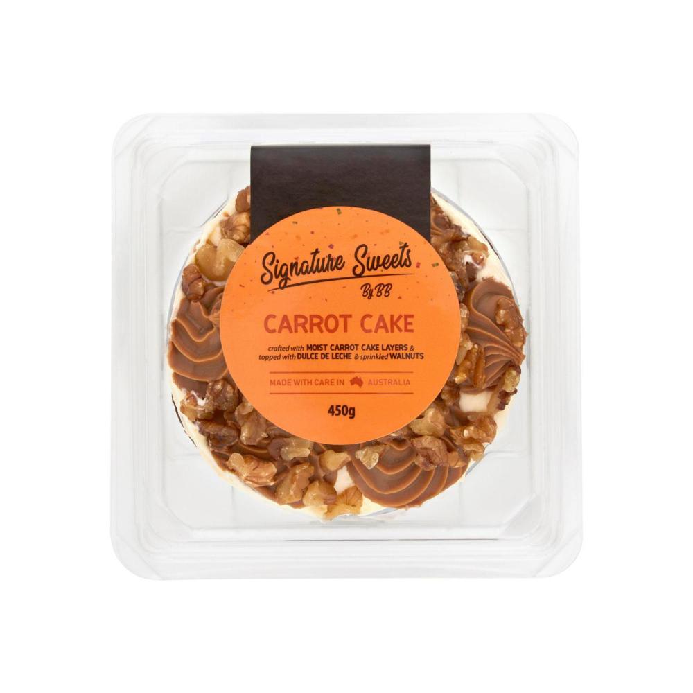 Buy Signature Sweets Carrot Cake 450g | Coles